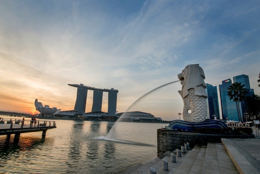 Cleaning works scheduled for main Merlion statue at Merlion Park ...