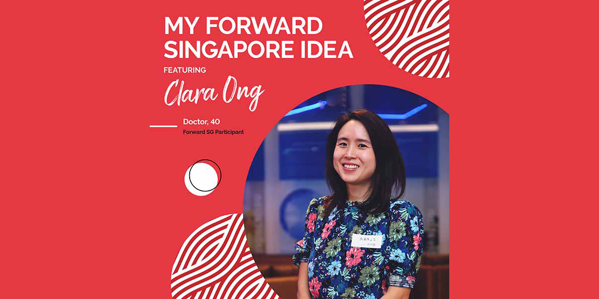 Forward SG participant shares idea for a better Singapore | ForwardSG