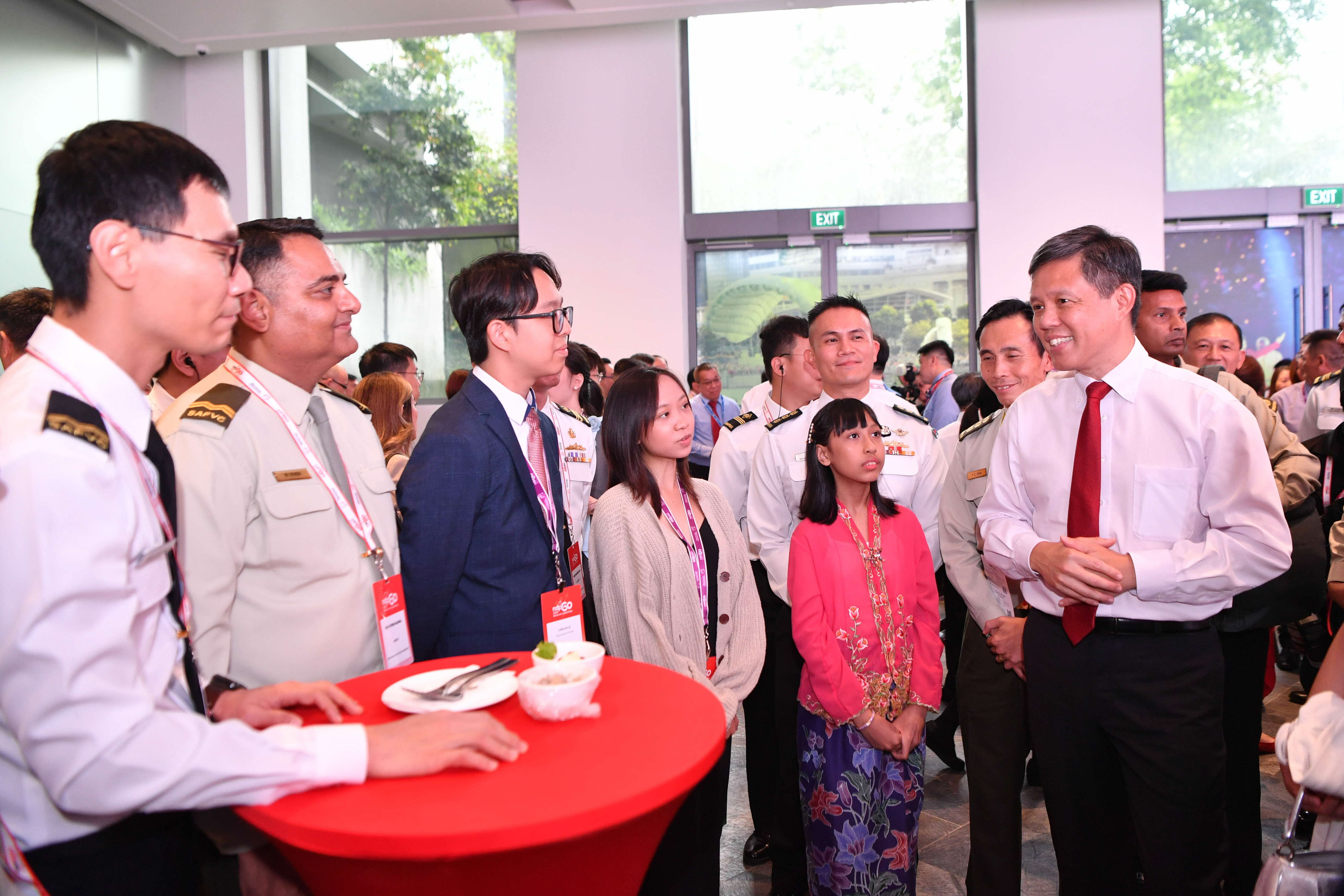 Minister for Defence Thanks NDP 2025’s Organisers, Participating ...