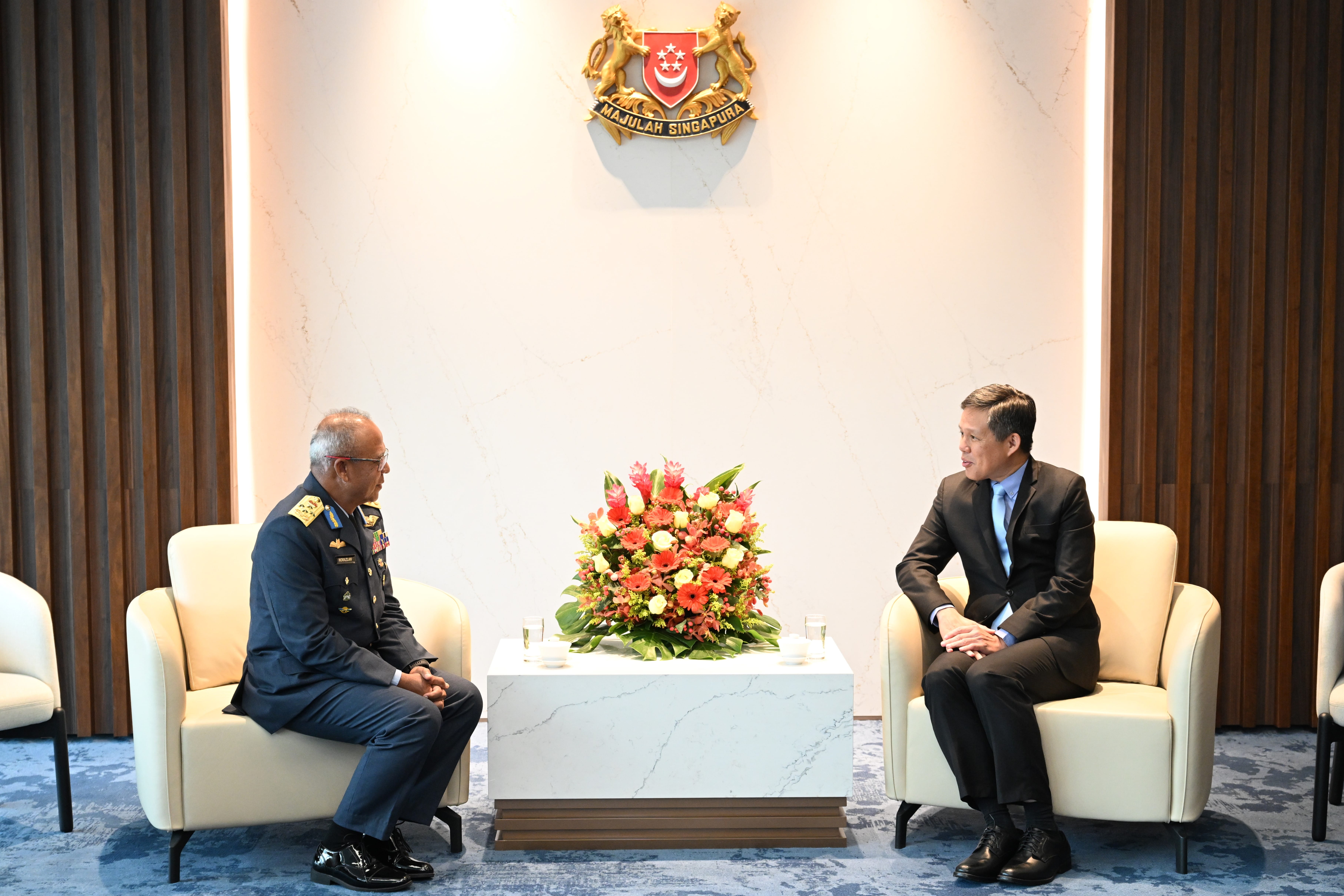 Chief of Royal Malaysian Air Force Makes Introductory Visit to ...