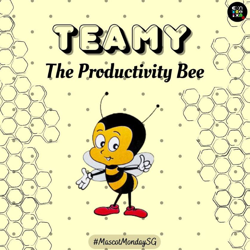 Teamy The Productivity Bee Mascot | SG101