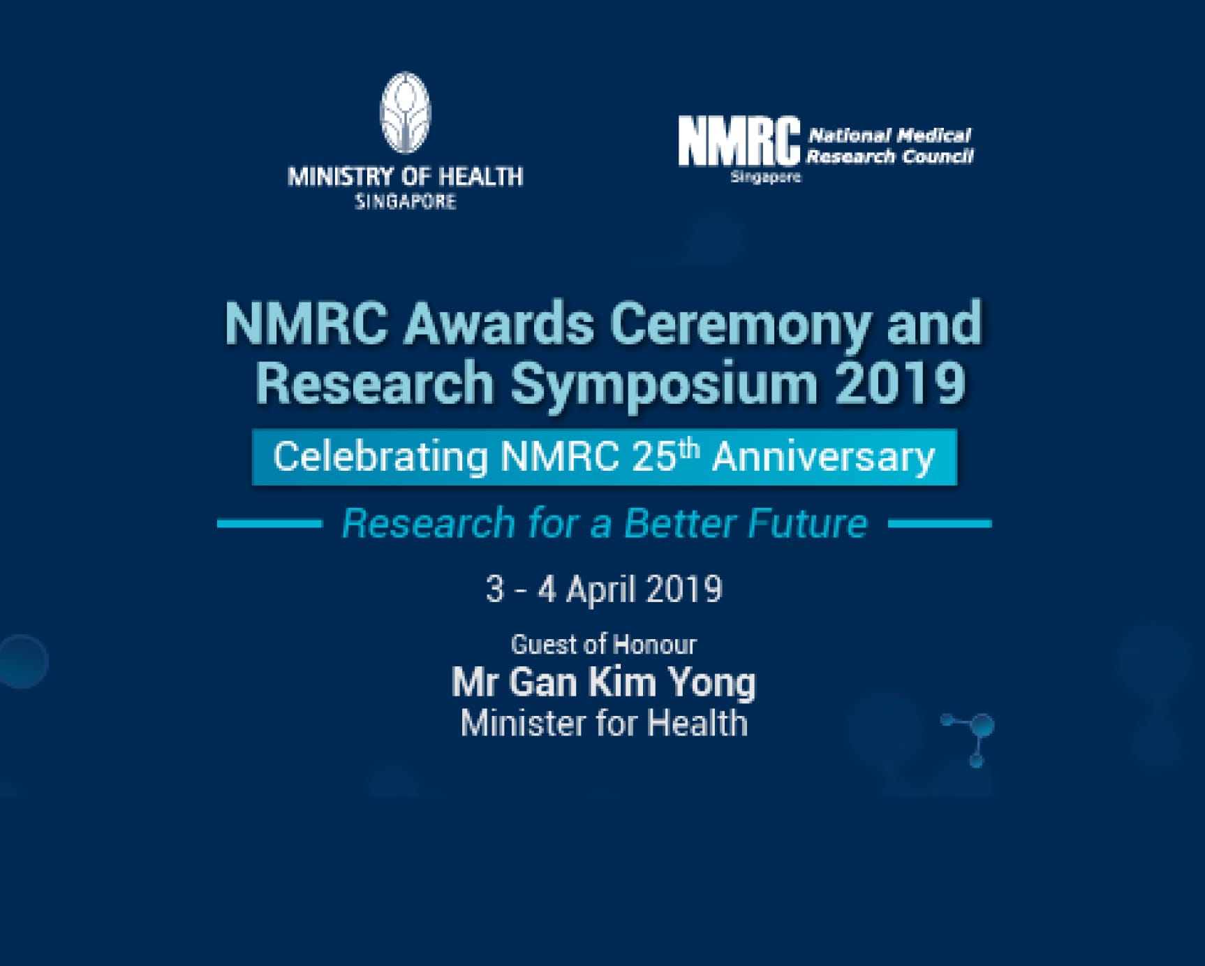 NMRC Awards Ceremony and Research Symposium 2019 | National Medical ...