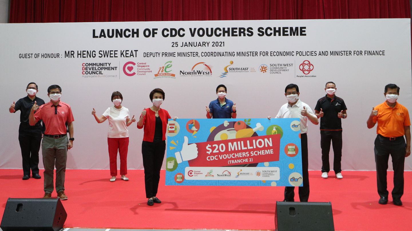 DPM Heng Swee Keat at the Launch of CDC Vouchers Scheme Tranche 2 ...
