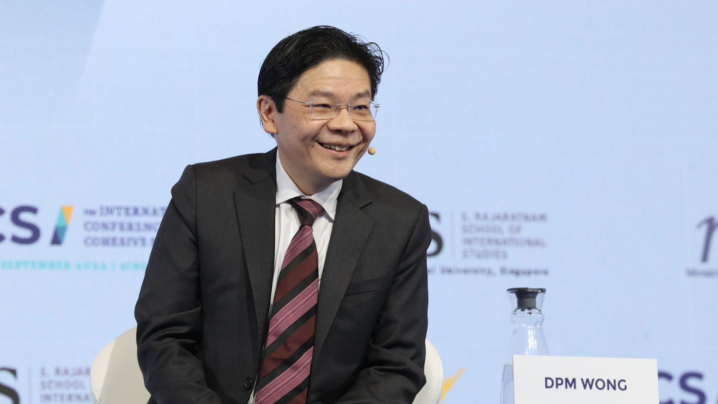 DPM Lawrence Wong at the International Conference on Cohesive Societies ...