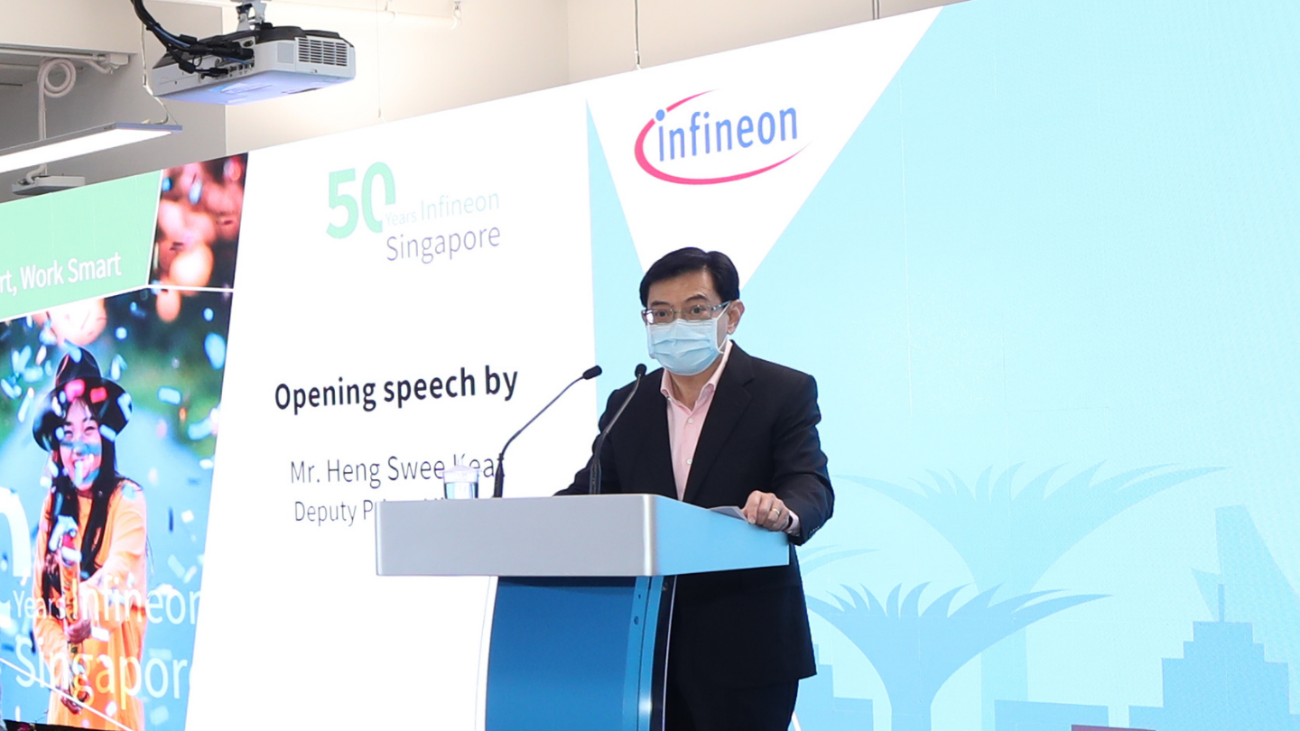 DPM Heng Swee Keat at Infineon's 50th Anniversary | Prime Minister's ...