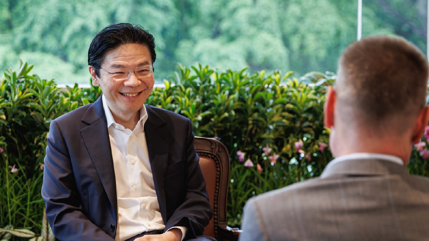 PM Lawrence Wong in an Interview with The Wall Street Journal (Sep 2025 ...
