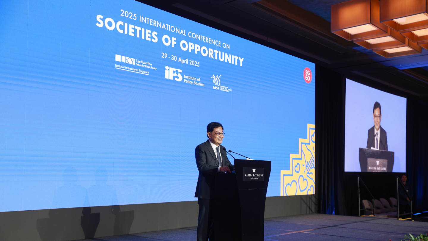 DPM Heng Swee Keat at the International Conference on Societies of ...