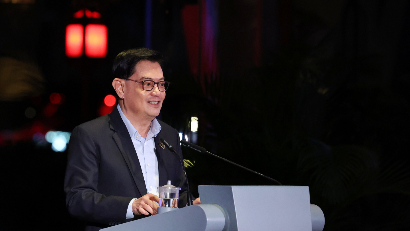 DPM Heng Swee Keat at Asia Tech x Singapore (ATxSG) Summit Social ...