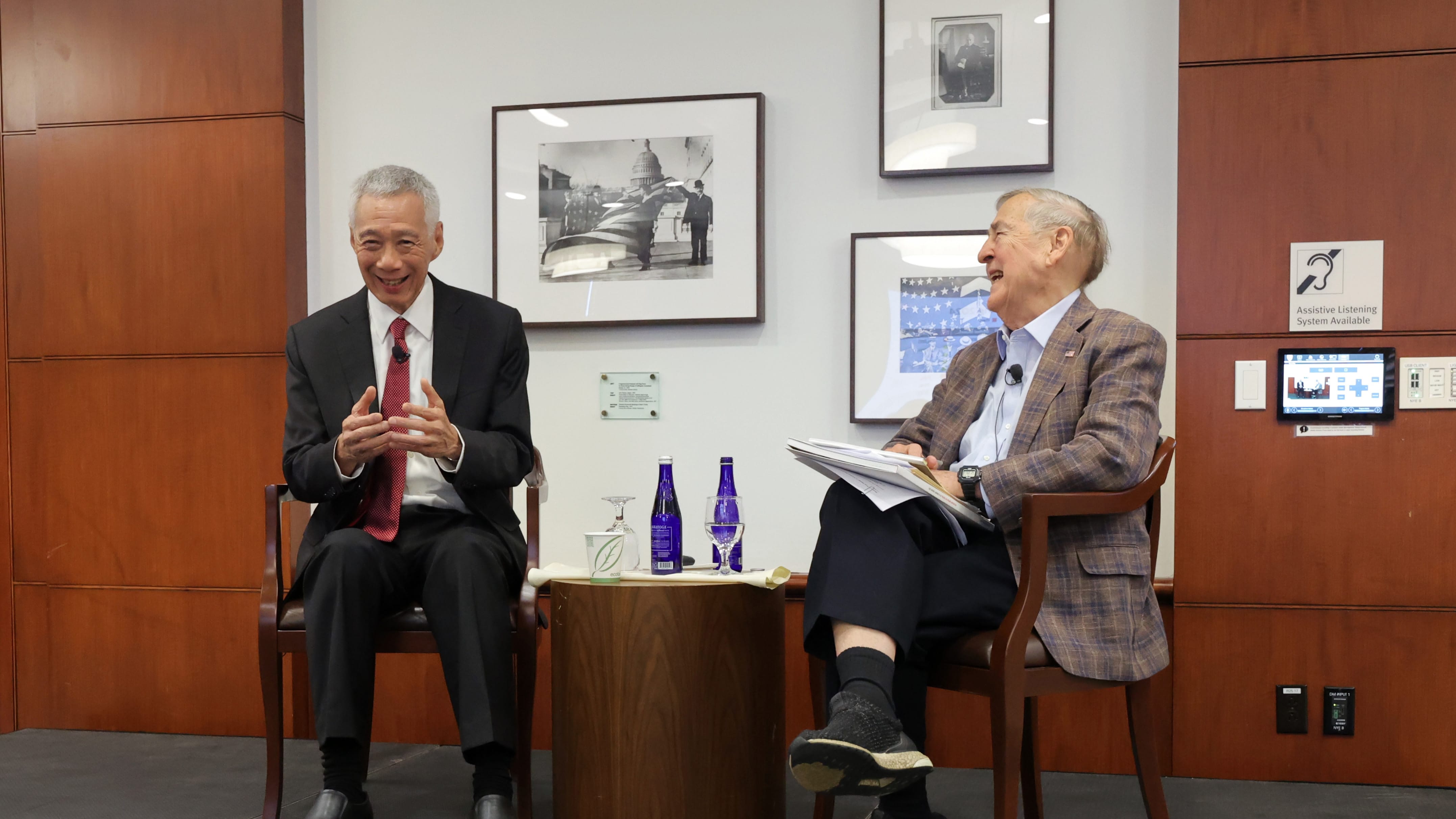 Conversation with SM Lee Hsien Loong at the 2024 Edwin L. Godkin ...