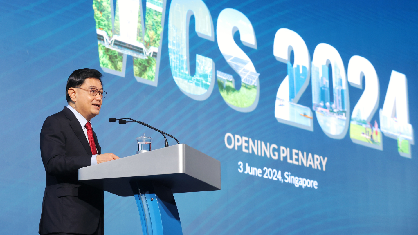 DPM Heng Swee Keat at the World Cities Summit Opening Plenary 2024 ...