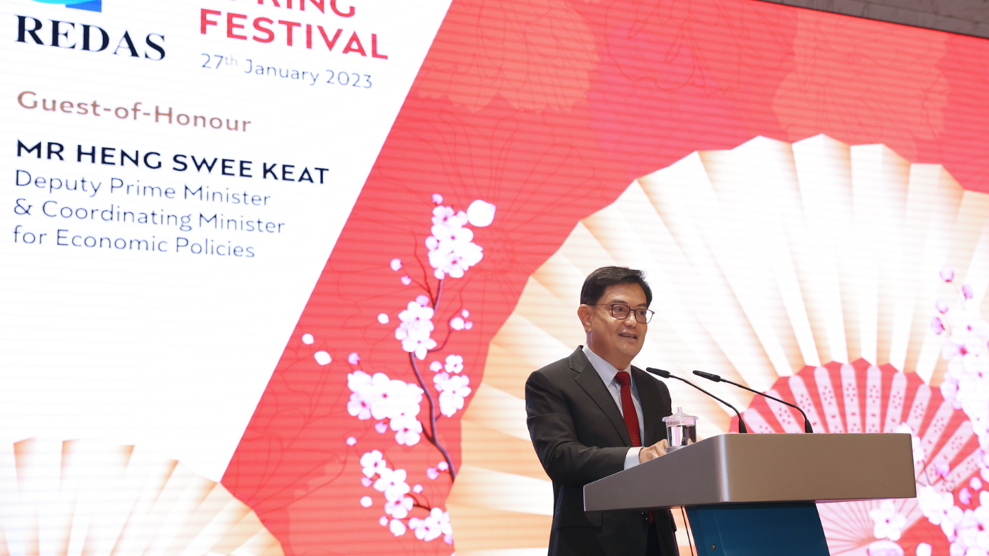 DPM Heng Swee Keat at the REDAS Spring Festival Lunch | Prime Minister ...