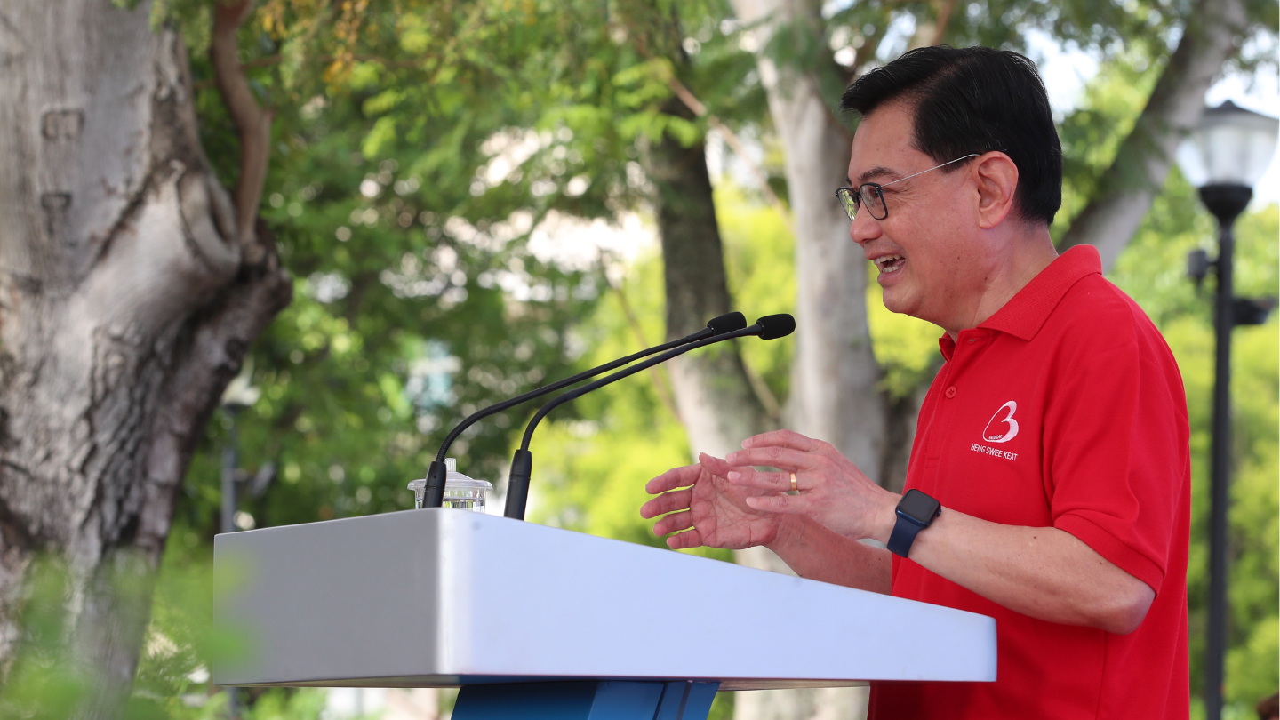 DPM Heng Swee Keat at the Completion of the Eastern Corridor | Prime ...