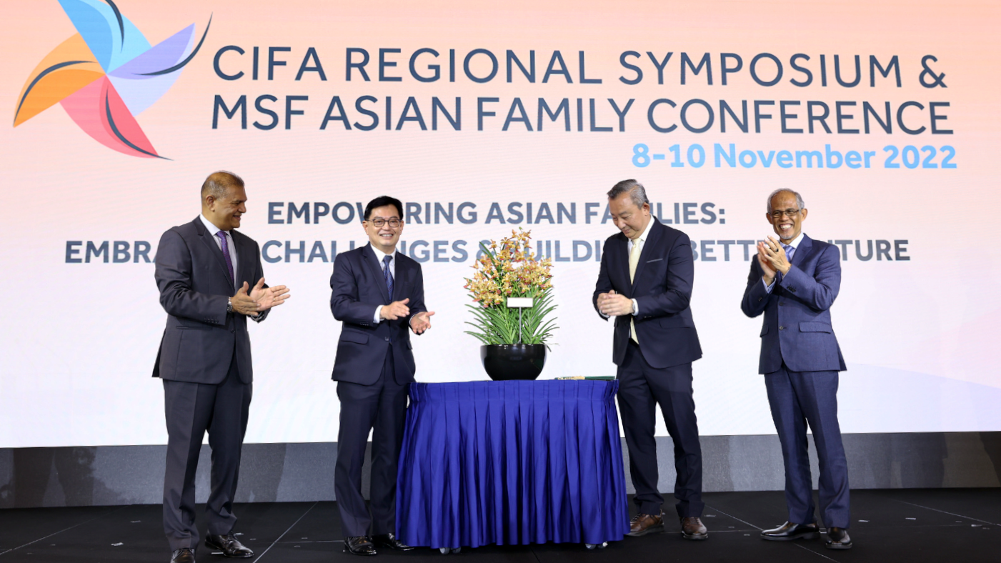 DPM Heng Swee Keat at Consortium of Institutes on Family in the Asian ...