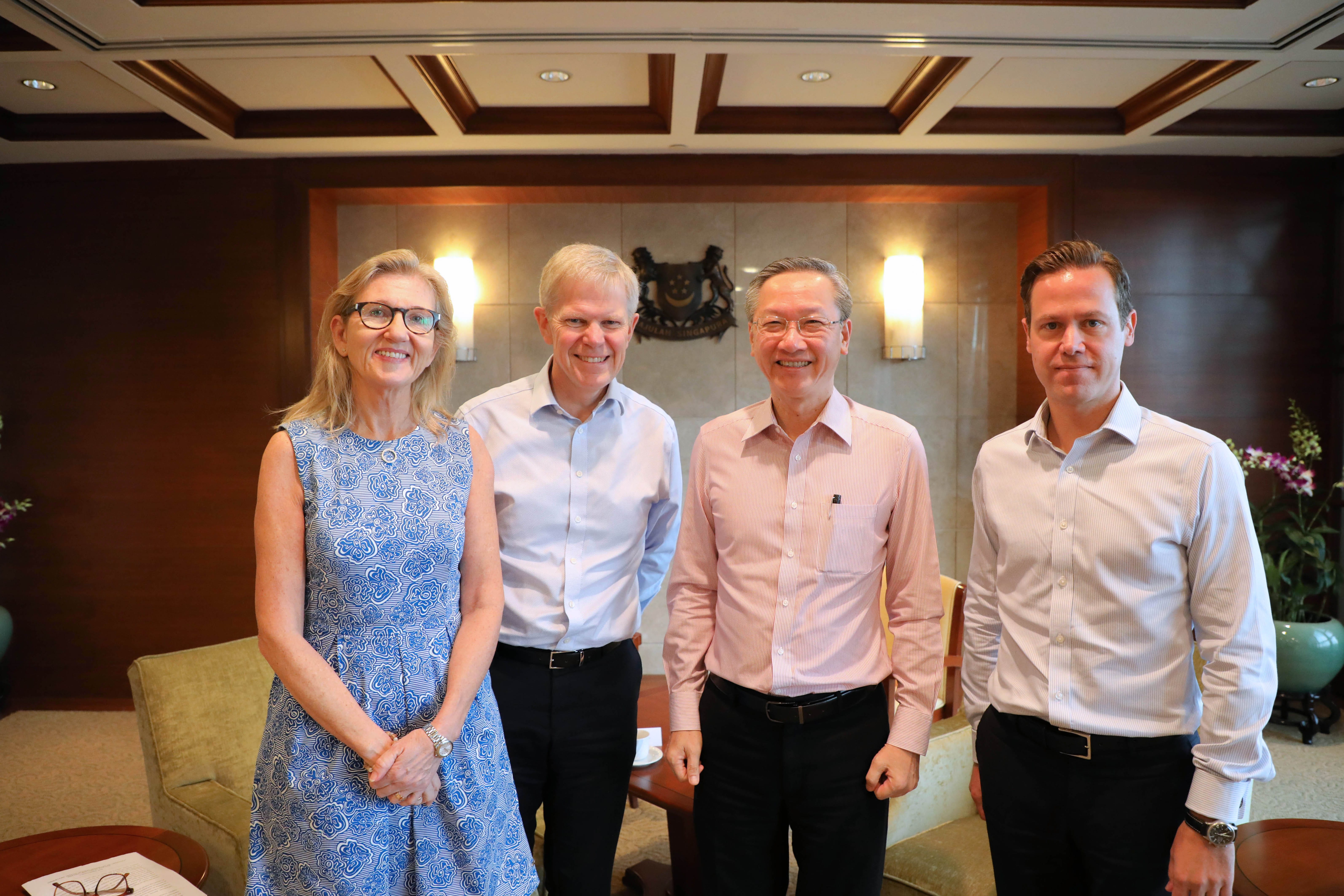 Photo: Call on Minister of State, Ministry of Foreign Affairs and ...