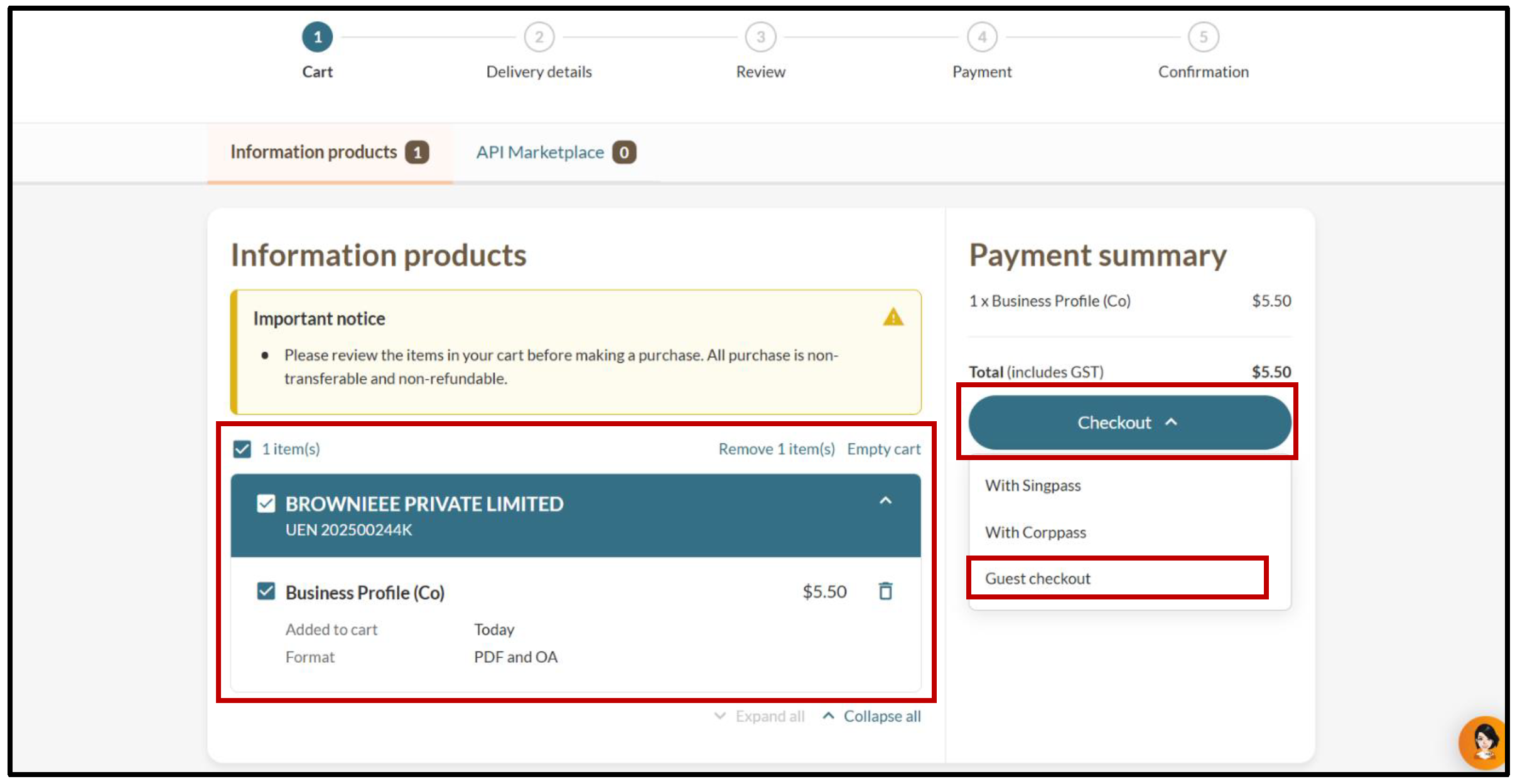 Buying a Business Profile via Bizfile | Accounting and Corporate ...