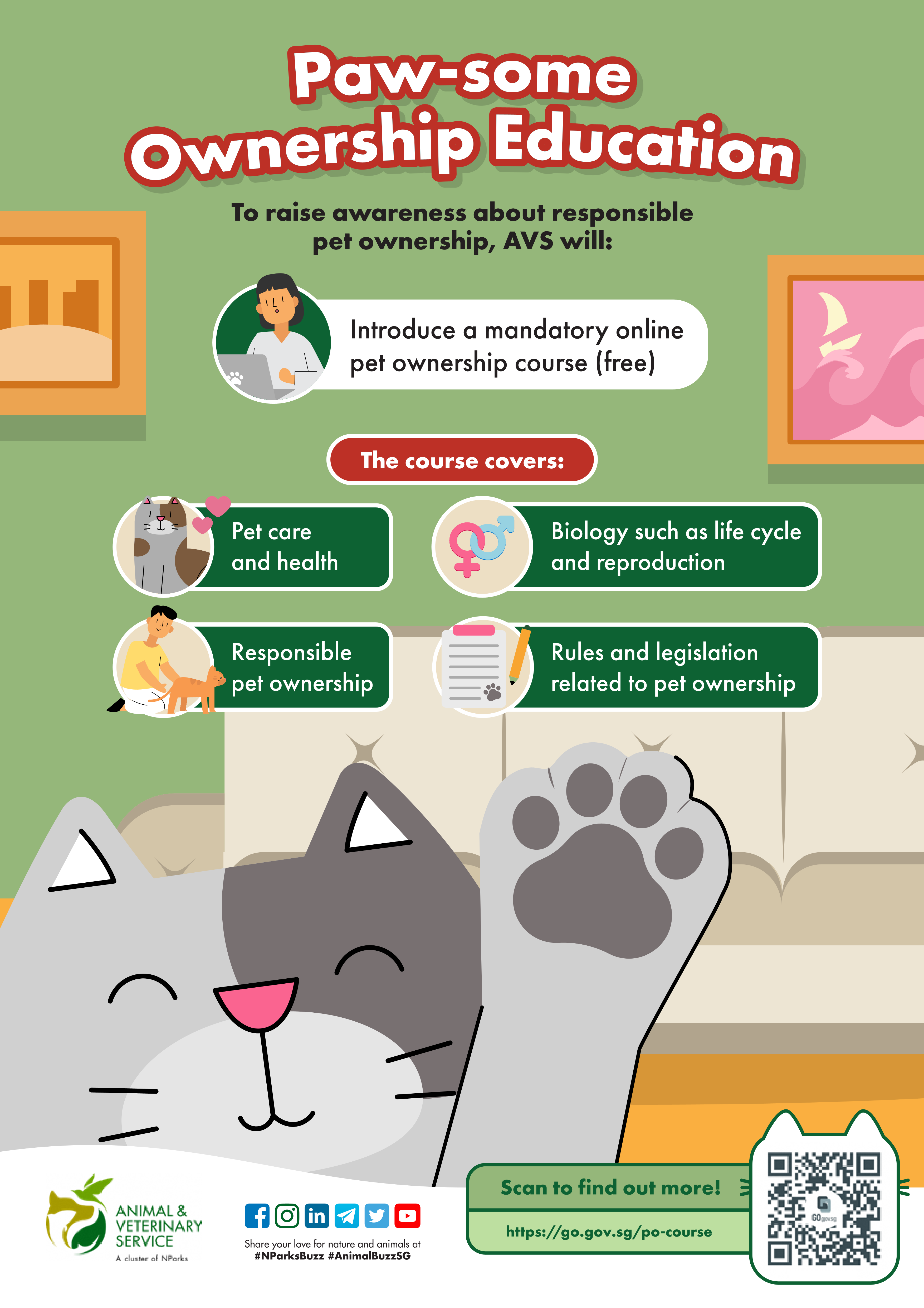 Pet Ownership Course | Animal and Veterinary Service (AVS)