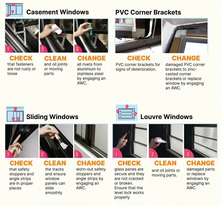 Windows safety | Building and Construction Authority