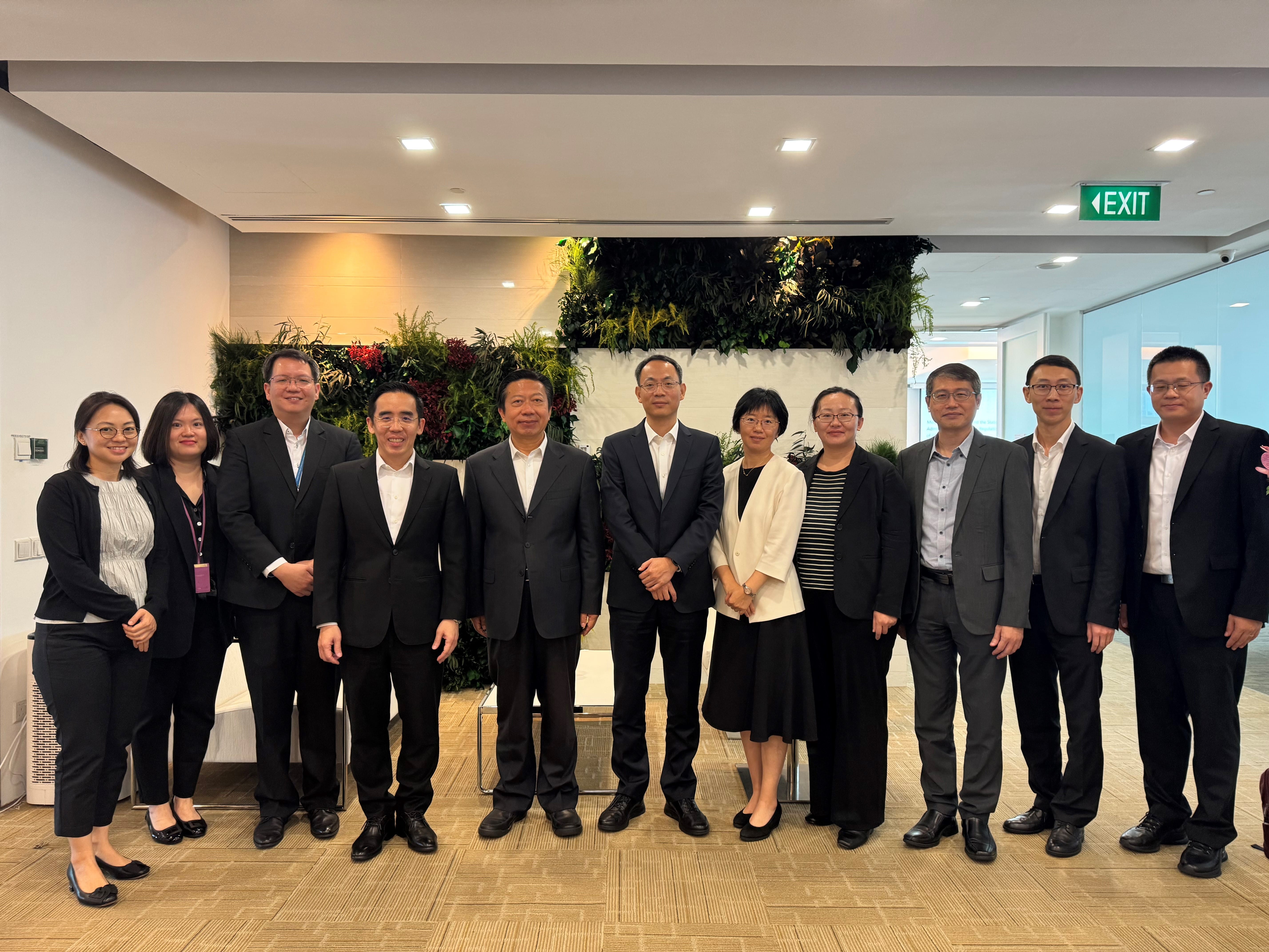 Visit by Vice Minister of State Administration for Market Regulation ...