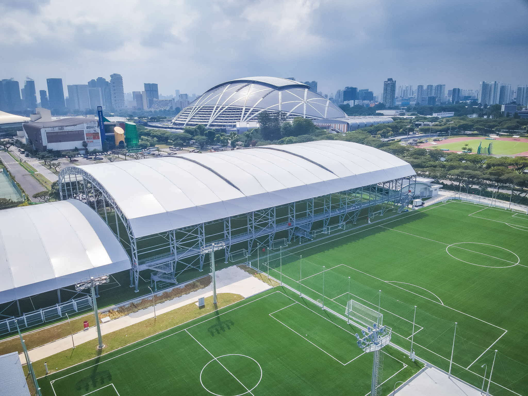 Newly Completed Kallang Tennis and Football Hubs Mark Milestone for ...