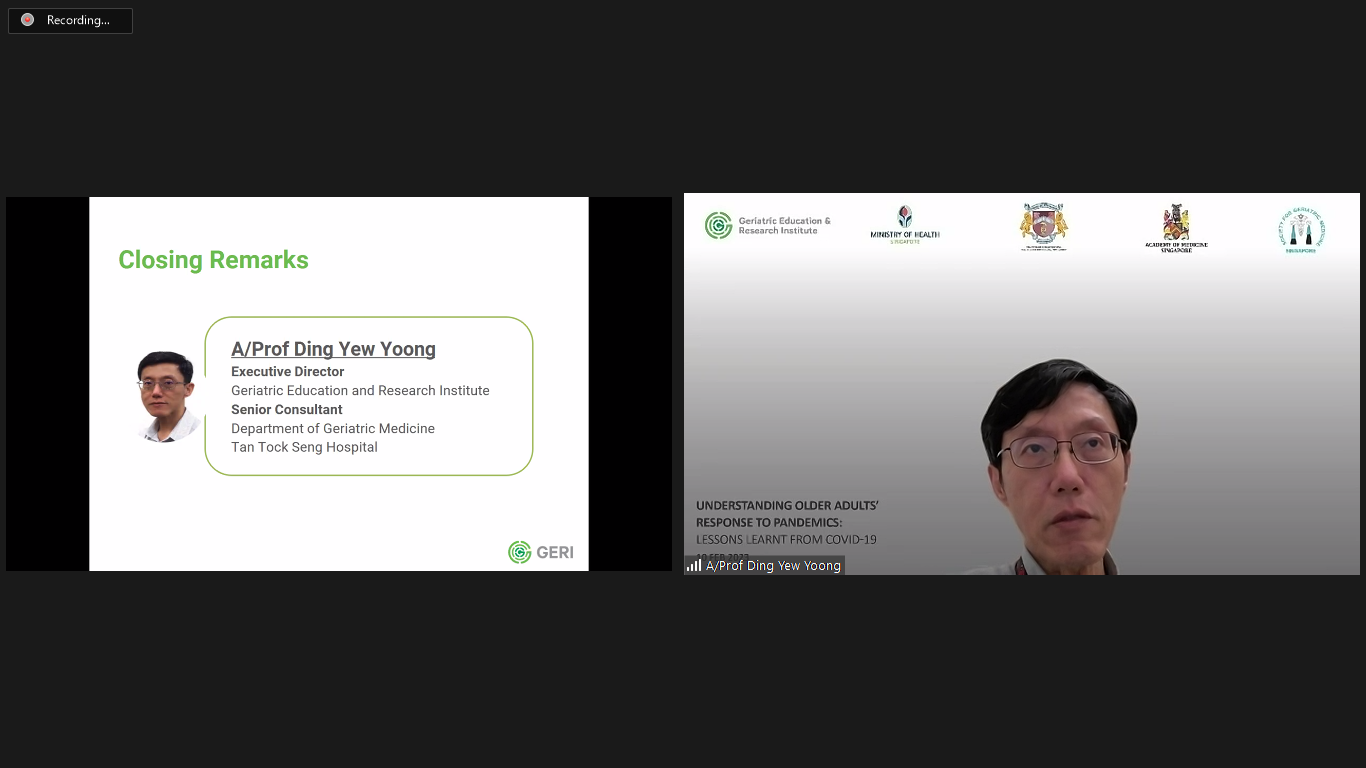 Understanding Older Adults’ Response to Pandemics: Lessons Learnt from ...