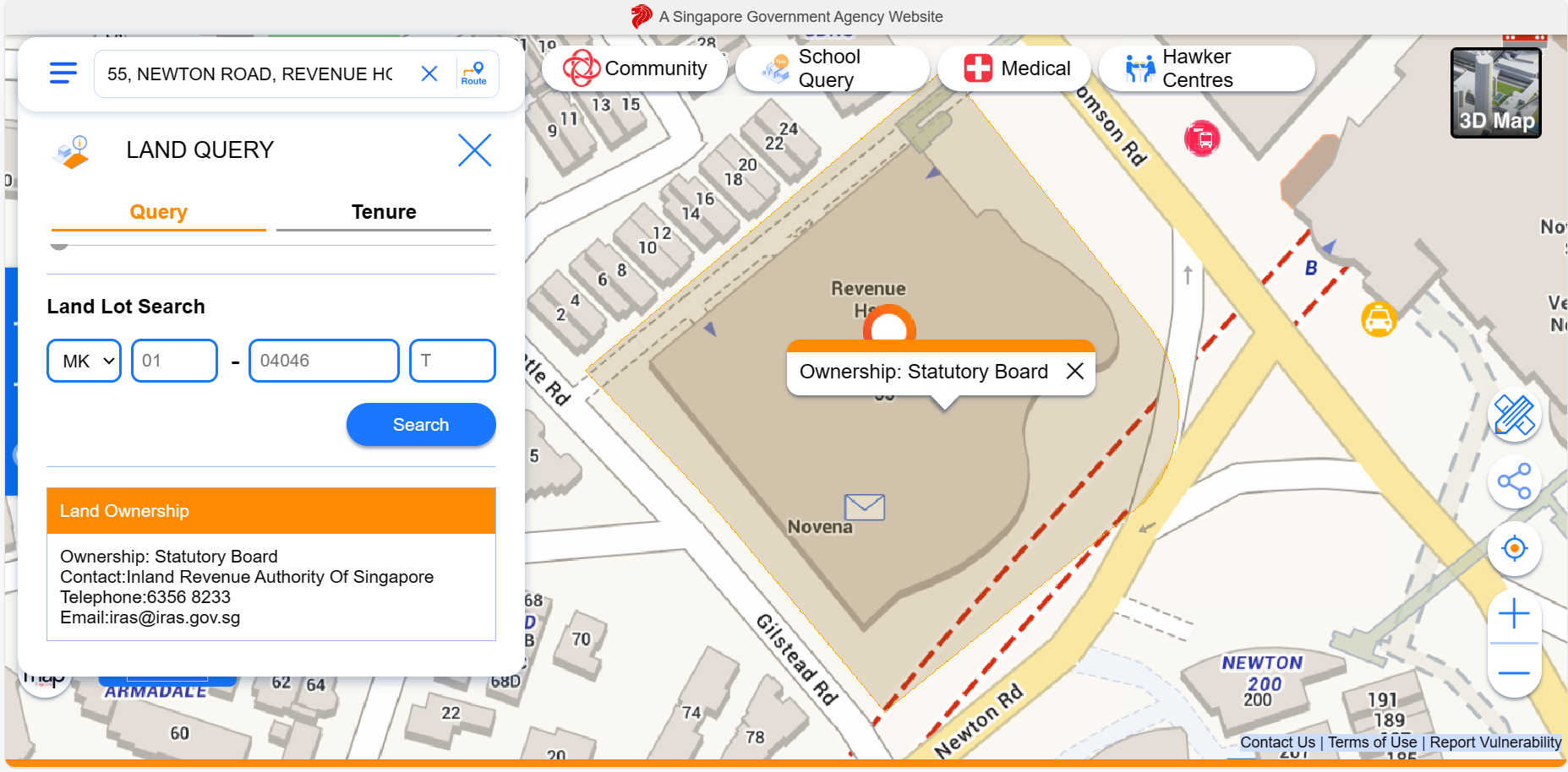 OneMap | Singapore Land Authority