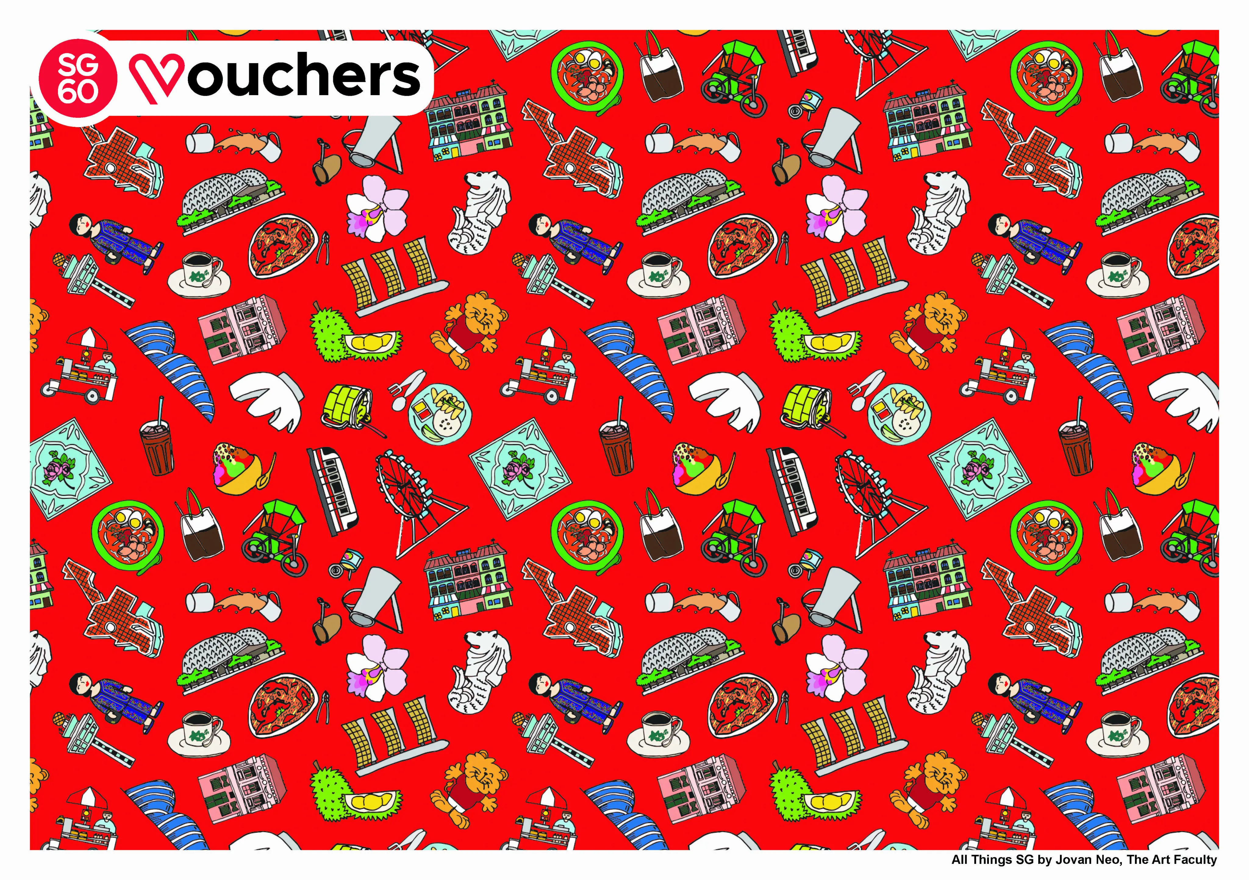 Postcard 1: All Things SG | SG60 Vouchers